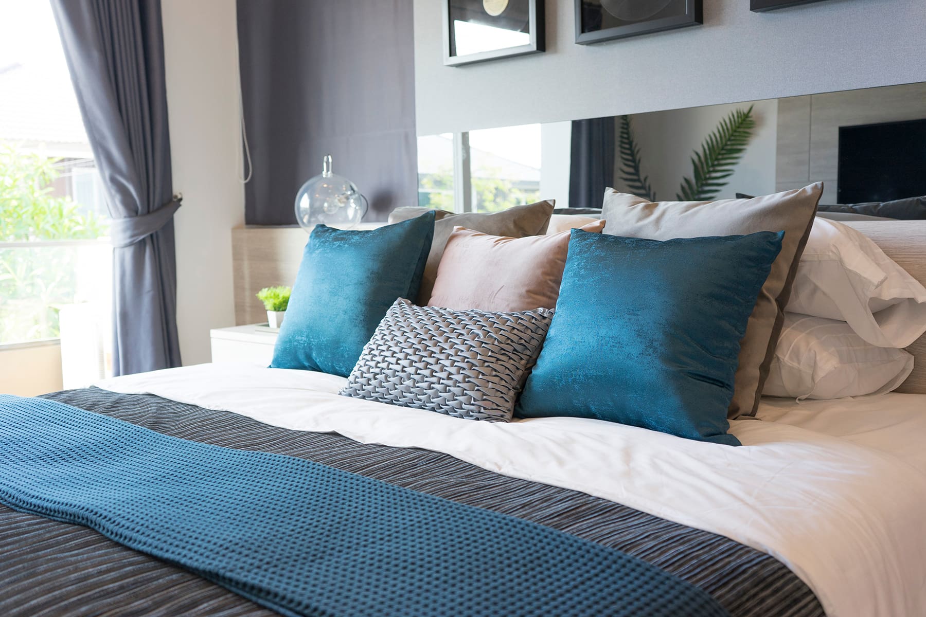 Custom Bedding Design Services in Reno | Evco Interiors